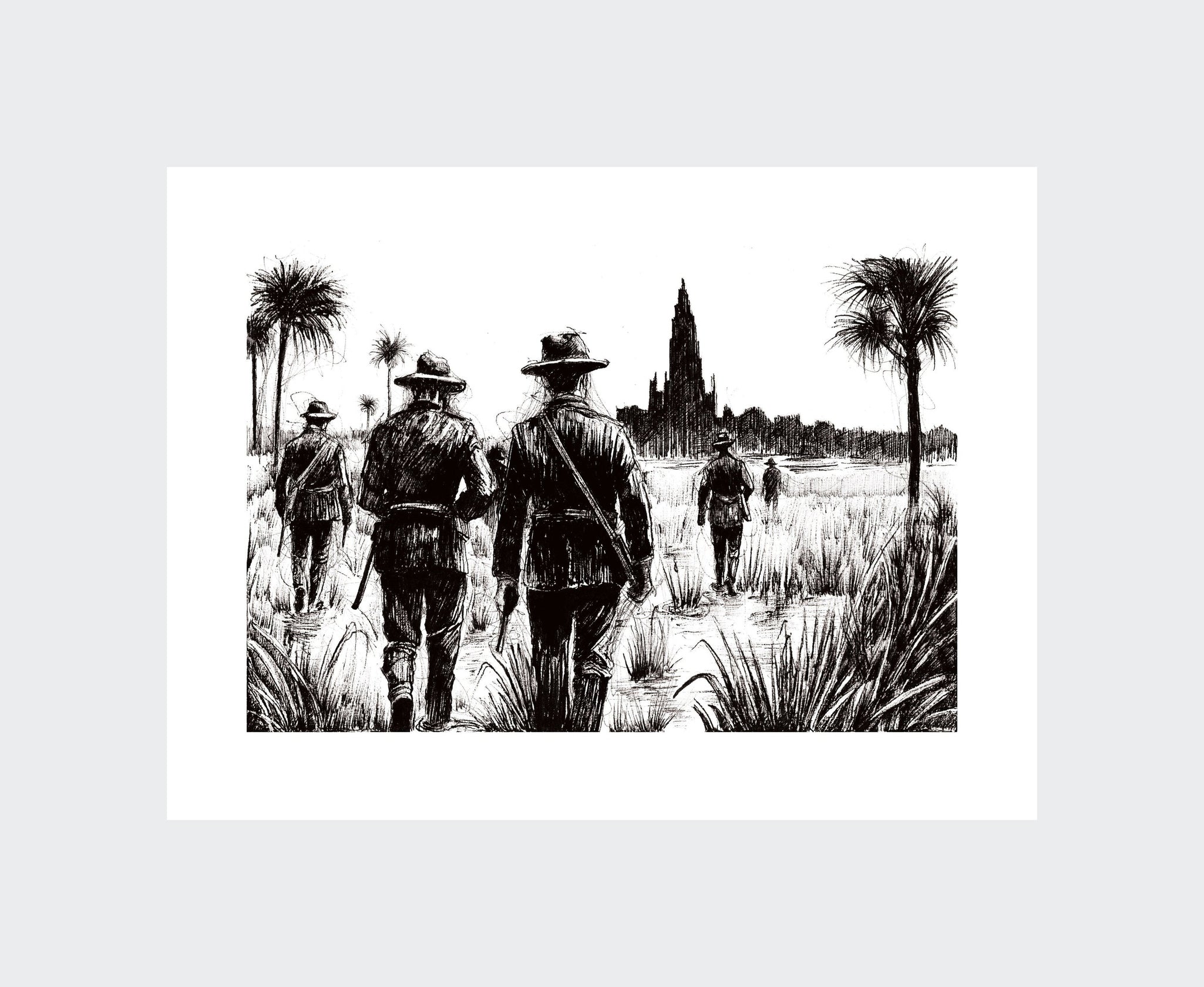minimaki / lovecraft : the swamp - artprint – artsfactory.store