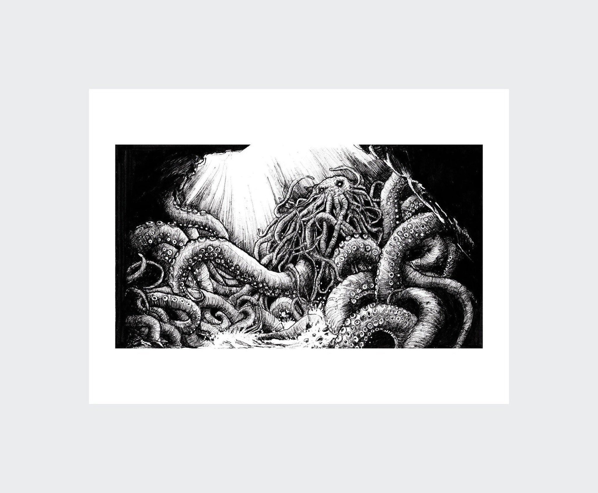 minimaki / lovecraft : the cave - artprint – artsfactory.store
